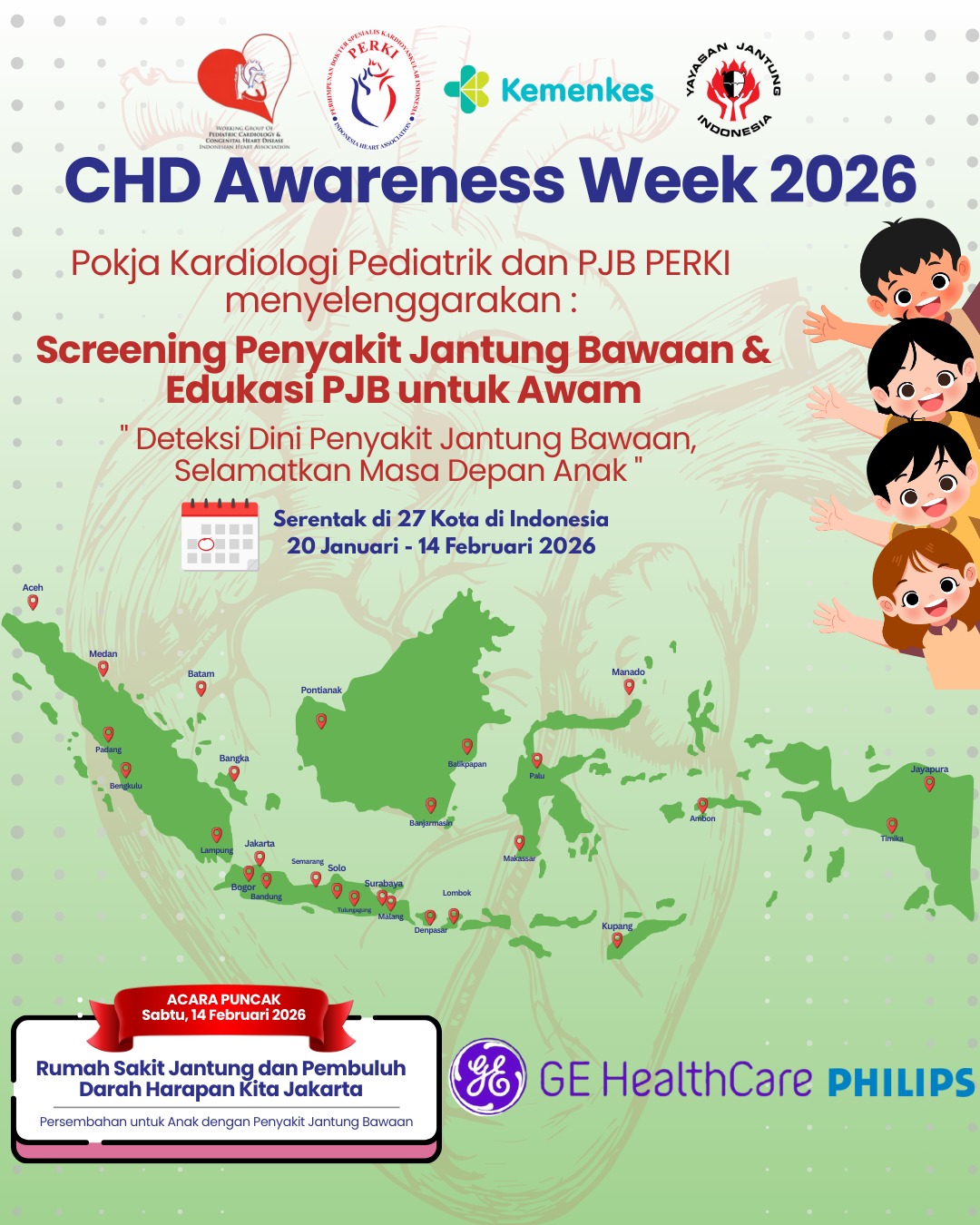 CHD Awareness Week 2026 - Indonesian Heart Association